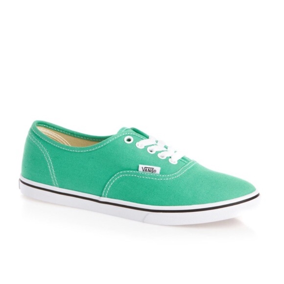 Vans | Shoes | Vans Green Mens 5 Womens 65 Lace Up Low Rise | Poshmark